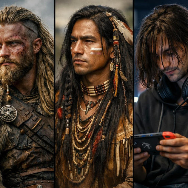 The Evolution of Long Hair for Men: From Vikings to Modern Style – The ...